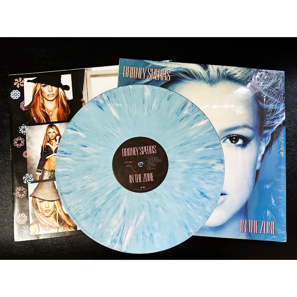 แผ่นเสียง Britney Spears อัลบัม In The Zone แผ่น Urban Outfitters ...