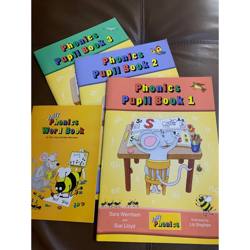Jolly Phonics Pupil Book 1 3 Word Book เร ยนภาษาอ งกฤษแบบโฟน กส