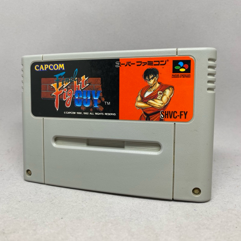 Final Fight GUY | ตลับเกมส์แท้ Nintendo Super Famicom Cartridge | SFC | Original Japan | ใช้งาน ...