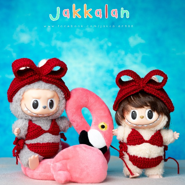 บิกีนี labubu macaron | Shopee Thailand