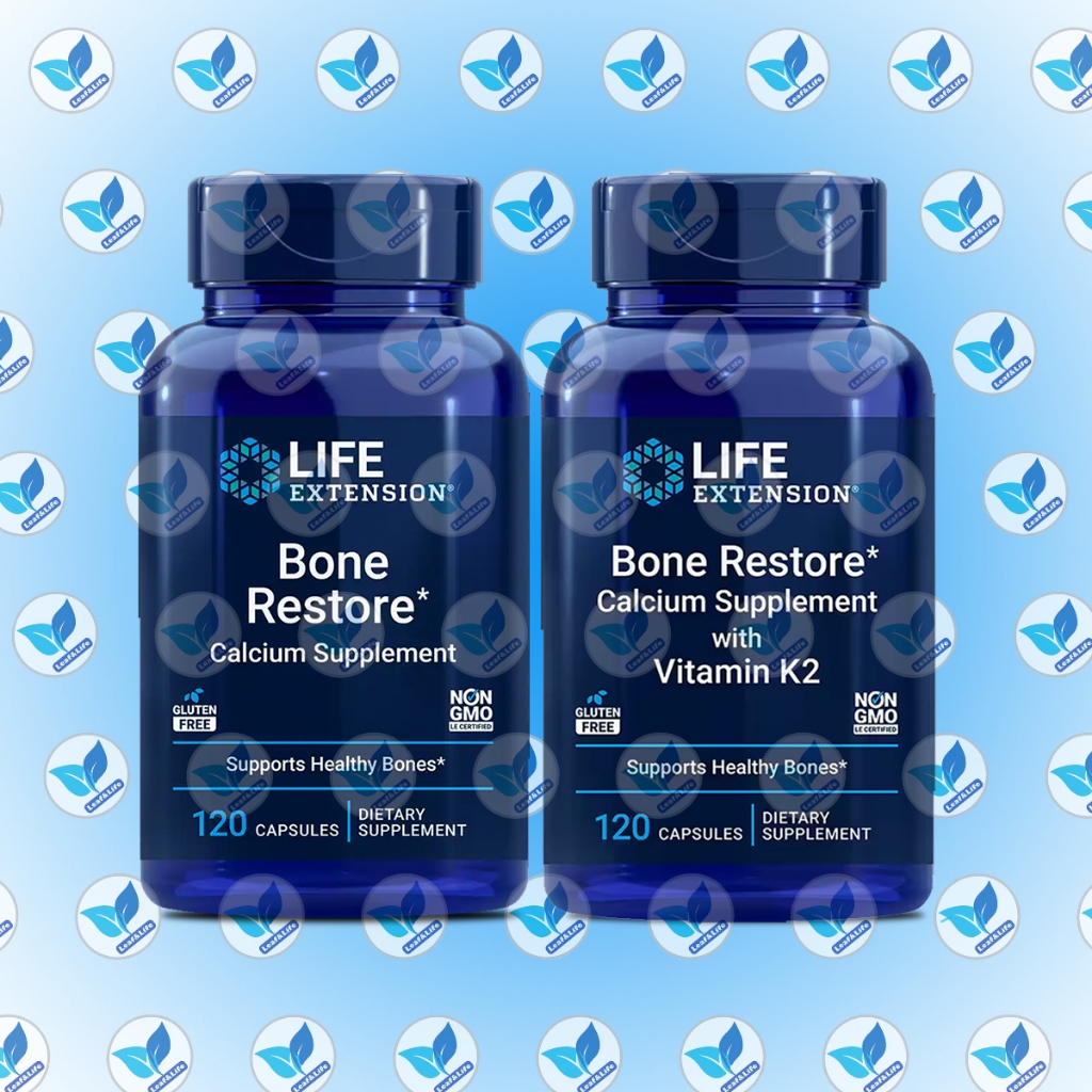 Life Extension Bone Restore / 120 Capsules | Shopee Thailand