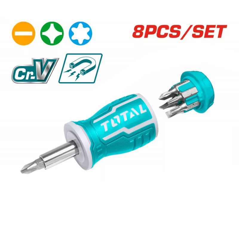 TOTAL ไขควงเอนกประสงค์ 8 IN 1 รุ่น TACSDS0706 / TOTAL ไขควงเอนกประสงค์ ...