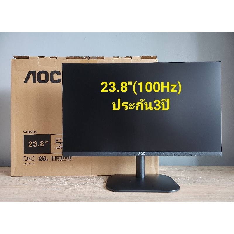 จอคอม Led ไร้ขอบ AOC 21.5",23.8",27" (100Hz) มือ1ประกัน3ปี | Shopee Thailand