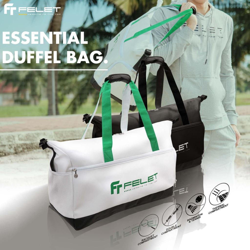 กระเป๋าทรงไม้แบด รุ่น ESSENTIAL BUFFEL BAG | Shopee Thailand