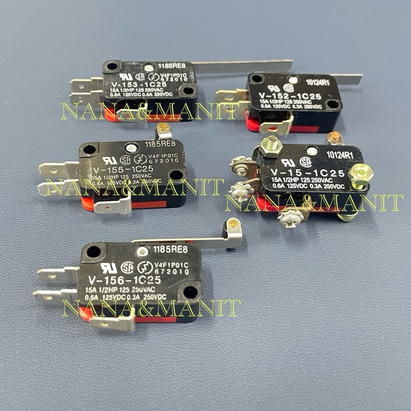 V-15-1C25 V-152-1C25 V-153-1C25 V-155-1C25 V-156-1C25 Limit Switch OMRON | Shopee Thailand