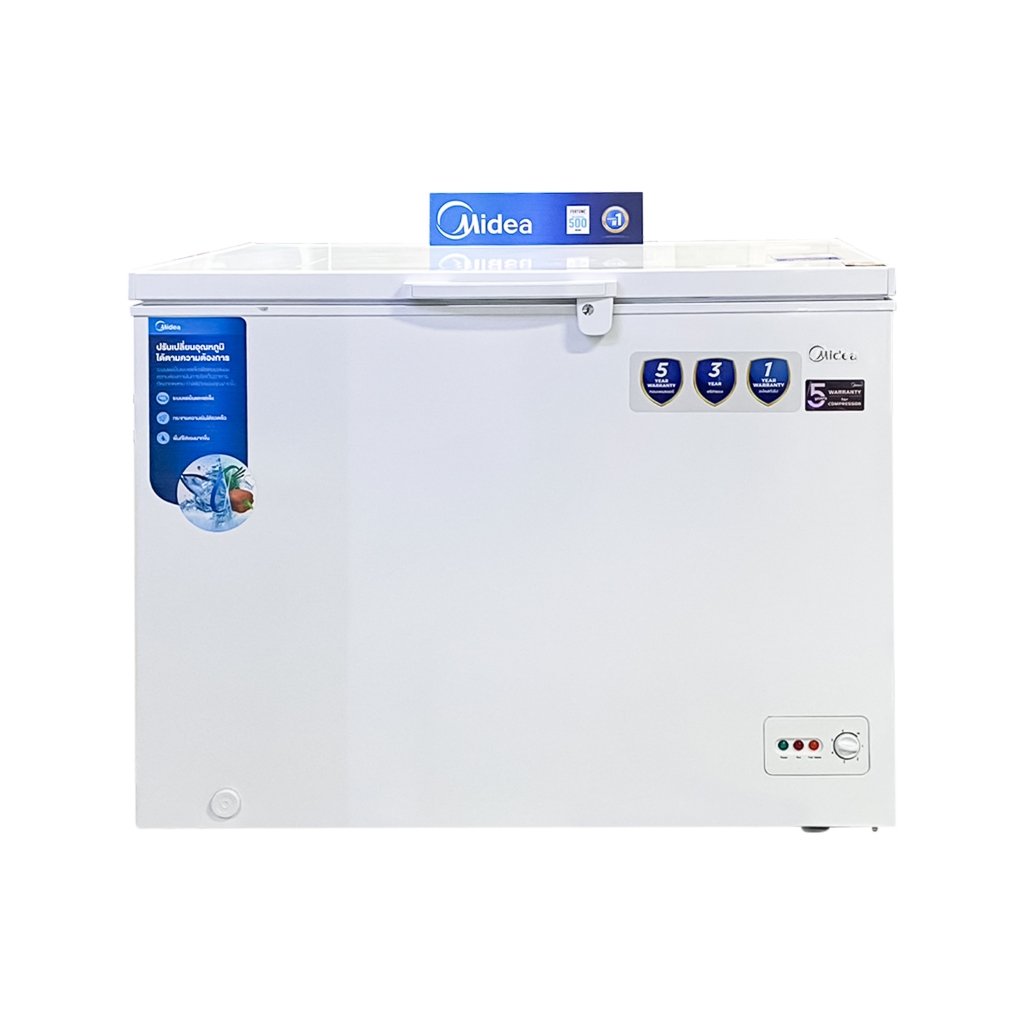 ตู้แช่แข็ง Midea รุ่น BCF-300A ขนาด 10.2 คิว สีขาว | Shopee Thailand
