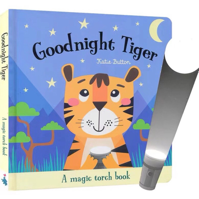พร้อมส่ง A magic torch book หนังสือไฟฉาย ส่องไฟ board book Goodnight ...
