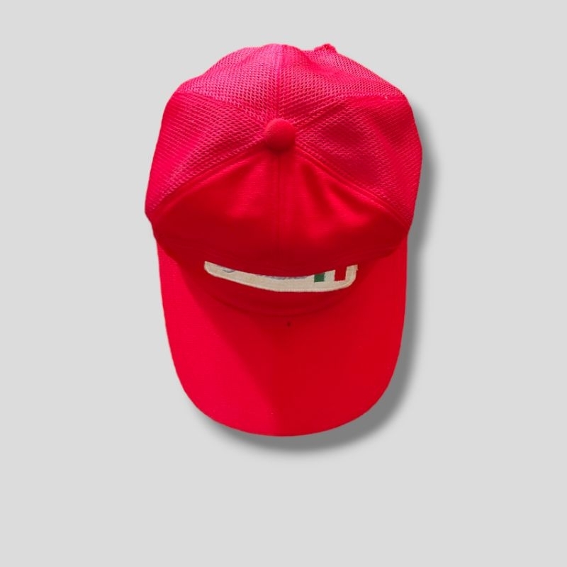 Vintage red cap หมวกผ้าสีแดง มีอาร์มปักอิตาลี (ขนาด Free size) | Shopee ...