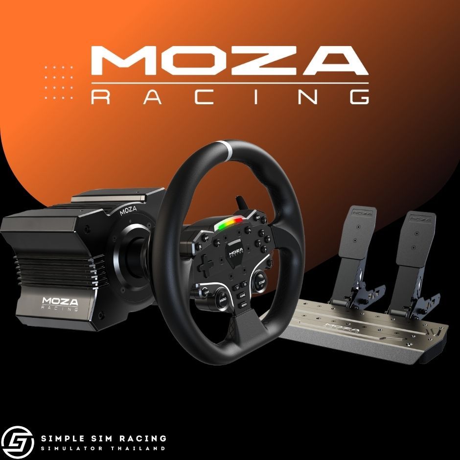 พร้อมส่ง Moza R5 Racing Bundle (2 Pedals) (ประกันศูนย์ไทย 1 ปี ...