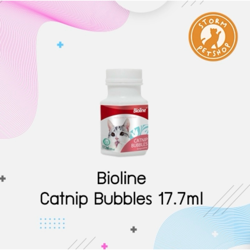 Bioline Catnip Bubbles กัญชาแมวแบบน้ำ กัญชาแมว เป่าฟอง 17.7ml 1ขวด ... Bioline Catnip Bubbles กัญชาแมวแบบน้ำ กัญชาแมว เป่าฟอง 17.7ml 1ขวด ...