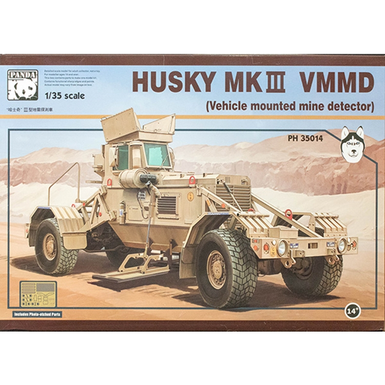 พลาสติก โมเดล ประกอบ PANDA HOBBY สเกล 1/35 Husky Mk.III VMMD | Shopee ...
