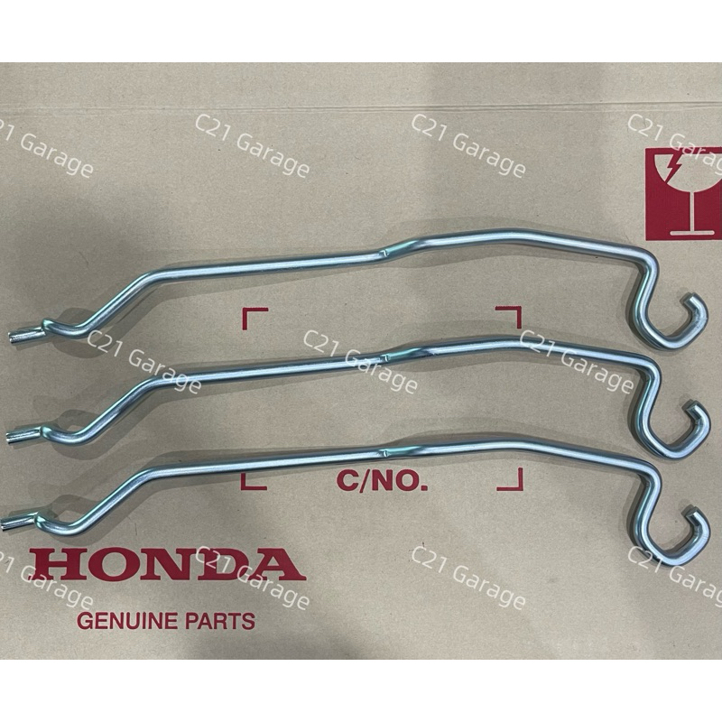 ไม้ค้ำฝากระโปรงหน้าHonda civic แท้ ชุปซิงค์ขาว civic Eg ปี91-95 ...