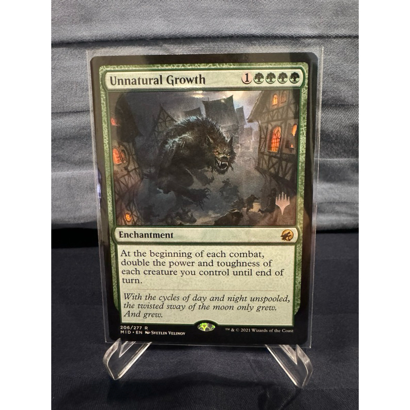 MTG Promo Pack: Unnatural Growth (Promo Pack) | Shopee Thailand
