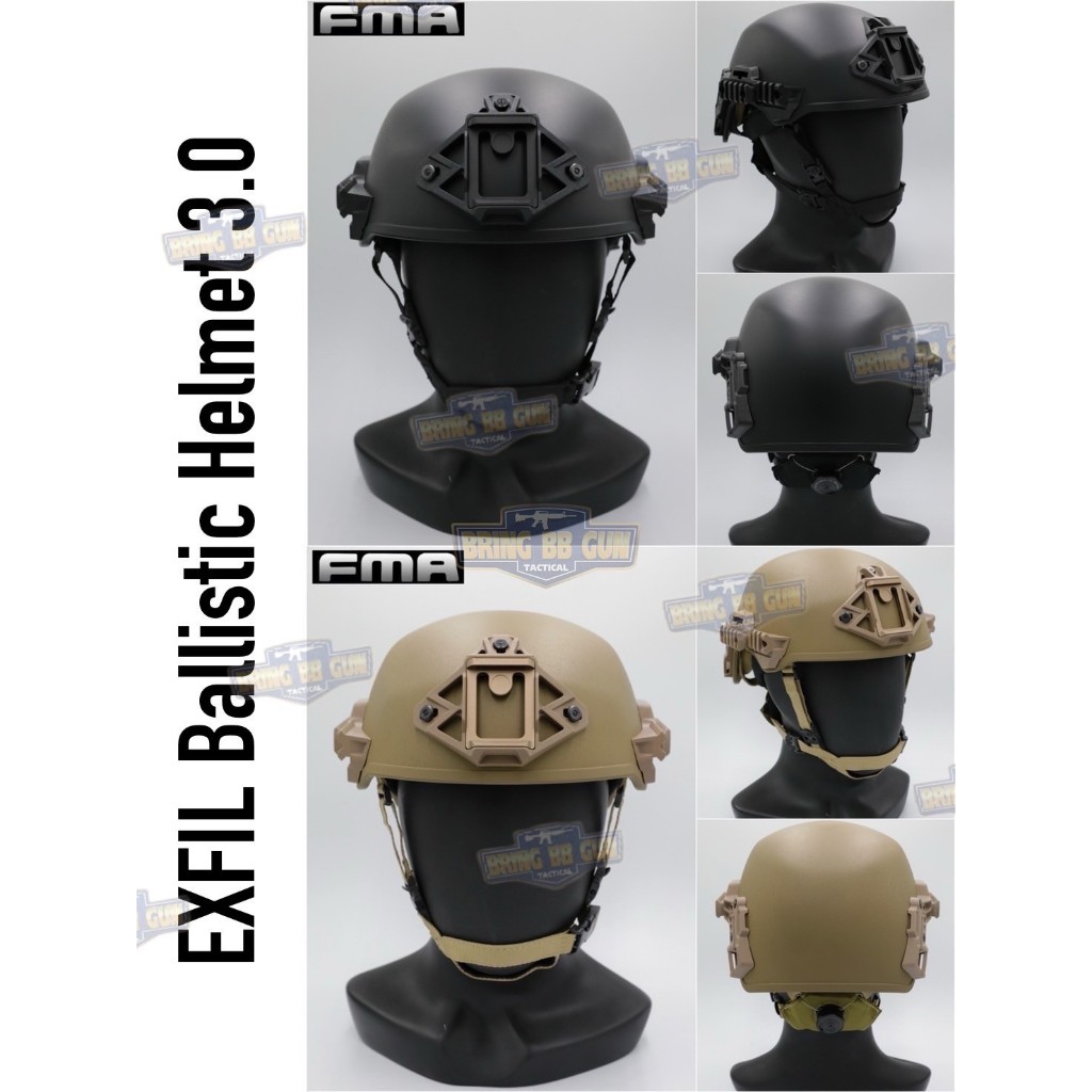 BR3 หมวก Exfil Ballistic 3.0 ยี่ห้อ FMA (Exfil Ballistic SL) (Wendy ...