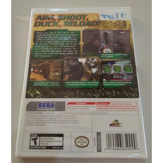 มือ1 Ghost Squad (USA Version) for Wii / U Nintendo Consoles | Shopee ...