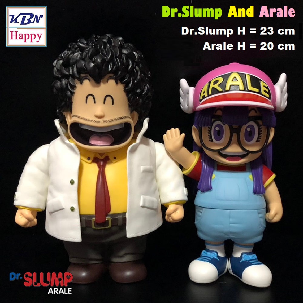 Model Figure Dr.Slump And Arale Soft Vinyl โมเดล ฟิกเกอร์ ดร.สลัมป์ กับ หนูน้อยอาราเล่ งานซอฟท์ ...