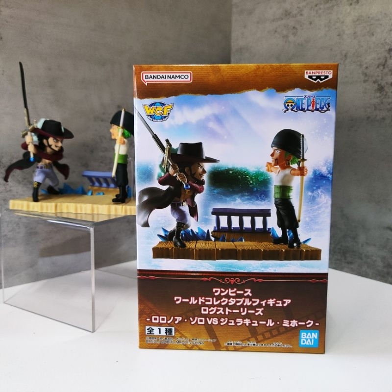 One piece - World Collectable Figure Log Stories Vol.4 Roronoa Zoro VS ...