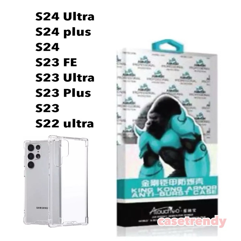 เคสใสนิ่ม กันกระแทก Samsung S24 ultra S24 plus S24 S23 Fe/S23 Ultra/S23 plus /S23/ S22 Ultra ...