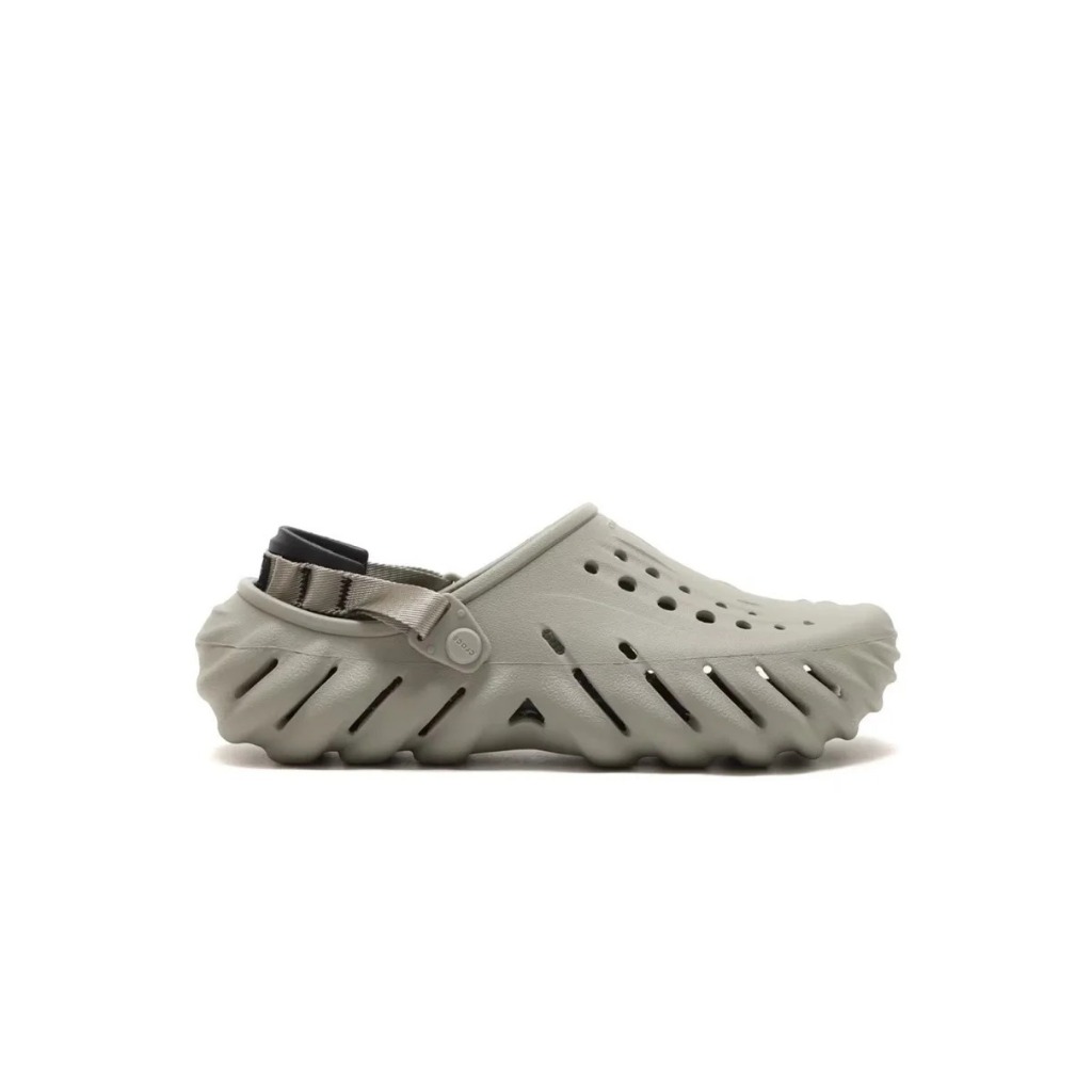 CROCS 207937-1LM U ECHO CLOG EPT GREY | Shopee Thailand