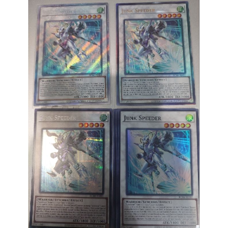 Yu-Gi-Oh Asia English: Junk Speeder RC04-AE033 การ์ดยูกิภาษาอังกฤษของแท้ | Shopee Thailand