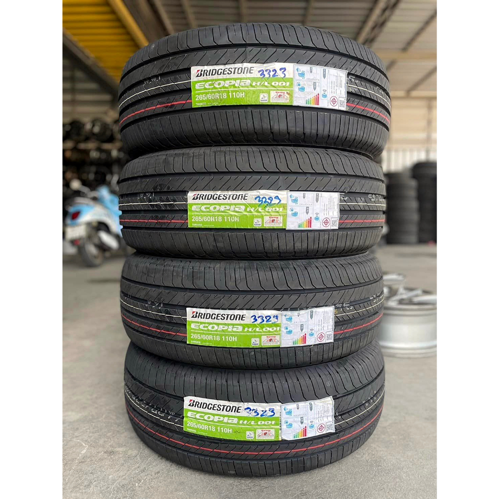 🔴 ยาง "#บริดจสโตน" Bridgestone Ecopia H/L 001 ผลิตไทย 🇹🇭🇹🇭 265/60R18 ...