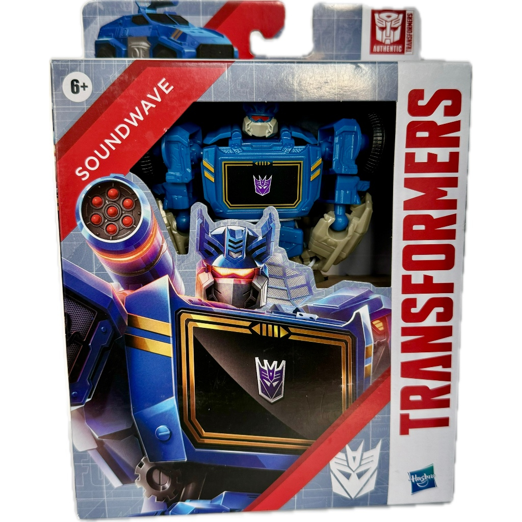 Transformers Authentics Soundwave figure, 6 Step HASBRO (หุ่นยนต์แปลง ...
