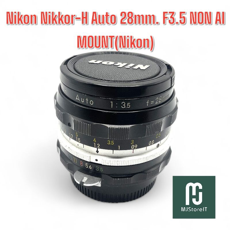 เลนส์ Nikon Nikkor-H Auto 28mm. F3.5 NON AI MOUNT(Nikon) | Shopee Thailand