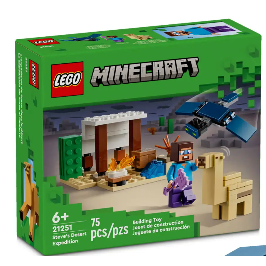LEGO® 21240 21251 Minecraft The Swamp Adventure Steve's Desert Expedition เลโก้ มายคราฟ ของแท้ ...