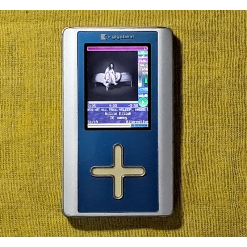 Toshiba gigabeat F series 20G สีฟ้า music lossless player สวยเดิม SN ...