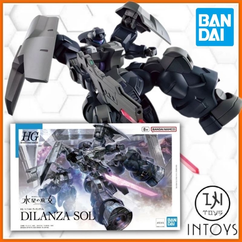 BANDAI - (HG) 1/144 DILANZA SOL - MOBILE SUIT GUNDAM THE WITCH FROM MERCURY ( Gunpla /Gundam ...