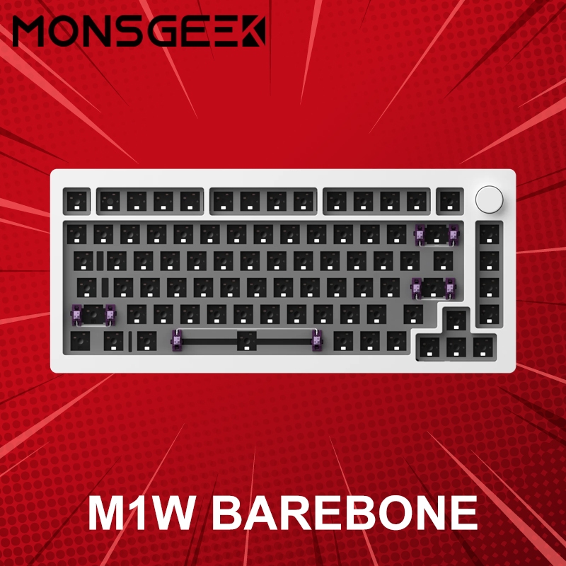 คีย์บอร์ด Monsgeek M1W Barebone ประกันศูนย์ 1 ปี | Shopee Thailand