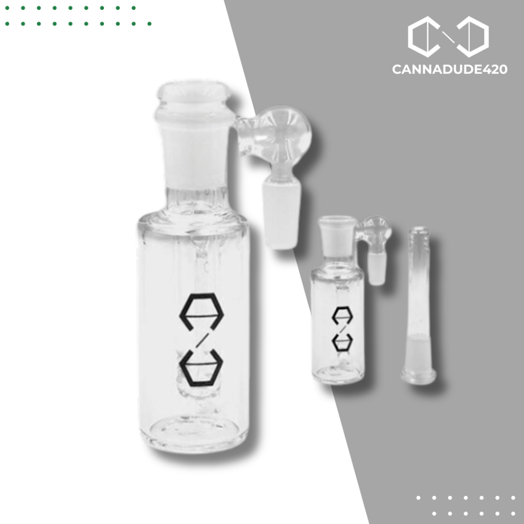 Cannadude Pre cooler 14mm - 90 Degree + Downstem ที่กรอง+อแดปเตอร์ บ้อง ...