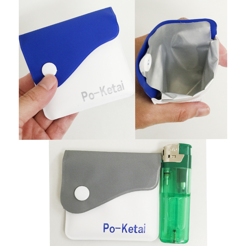 Po-Ketai กระเป๋า / ที่เขี่ยบุหรี่พกพา Tokyo Tobacco Shoji Pockettie วาง ...