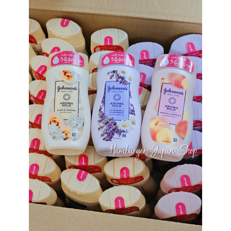 🇯🇵Johnson Body Care Aroma Milk ครีมทาผิว จอห์นสัน อโรมา 200 ml นำเข้า ...