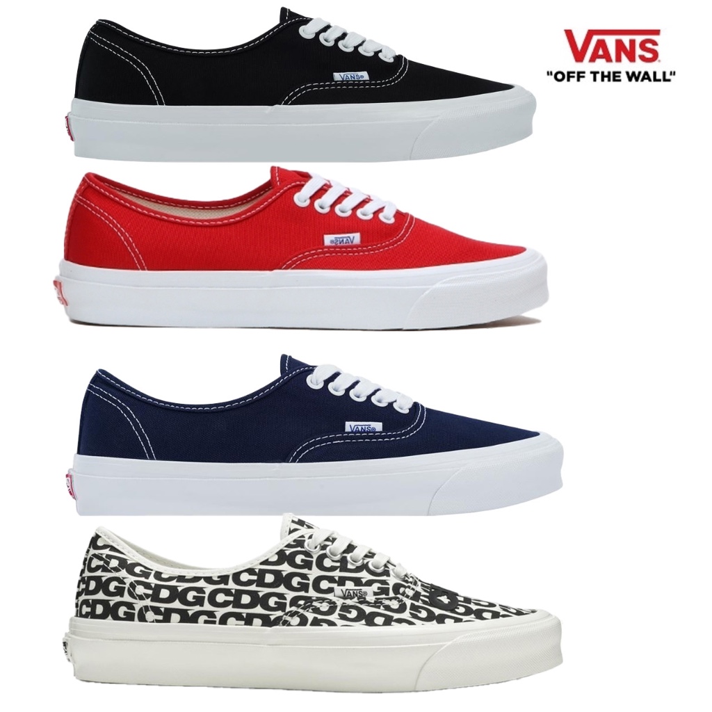 🇰🇷Vans Vault OG Authentic LX Red : VN0A4BV905D/VN0A4BV91X7/VN0A4BV90RD ...