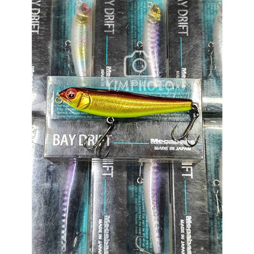 Megabass DOG-X Jr. BAY DRIFT 71mm. 1/4oz.(7g.) slowsinking เหยื่อปลอม เ ...