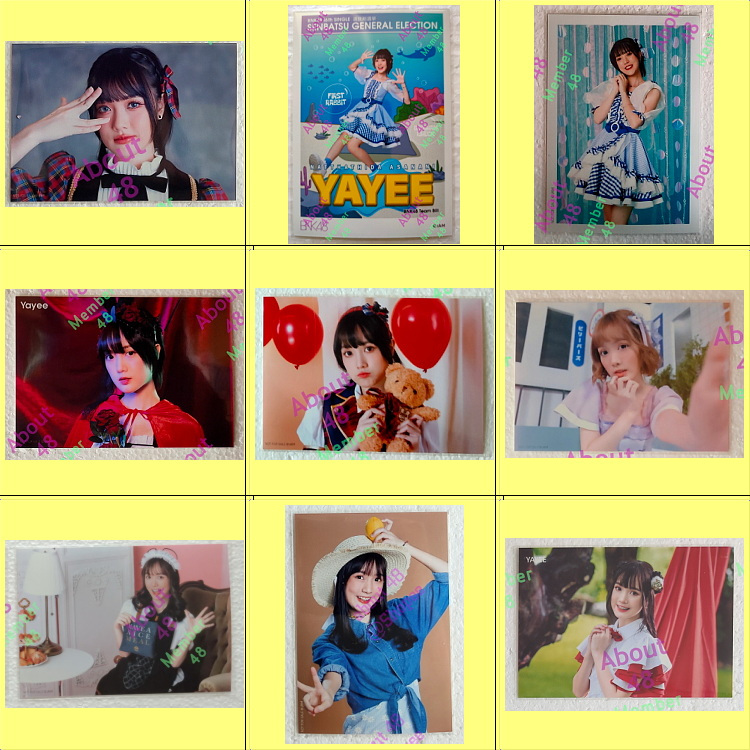 [ ยาหยี BNK48 ] แอคพิเศษ รูปพิเศษ Kibouteki Refrain สัญญานะ First Rabbit Yayee Bnk รุ่น3 (3 ...