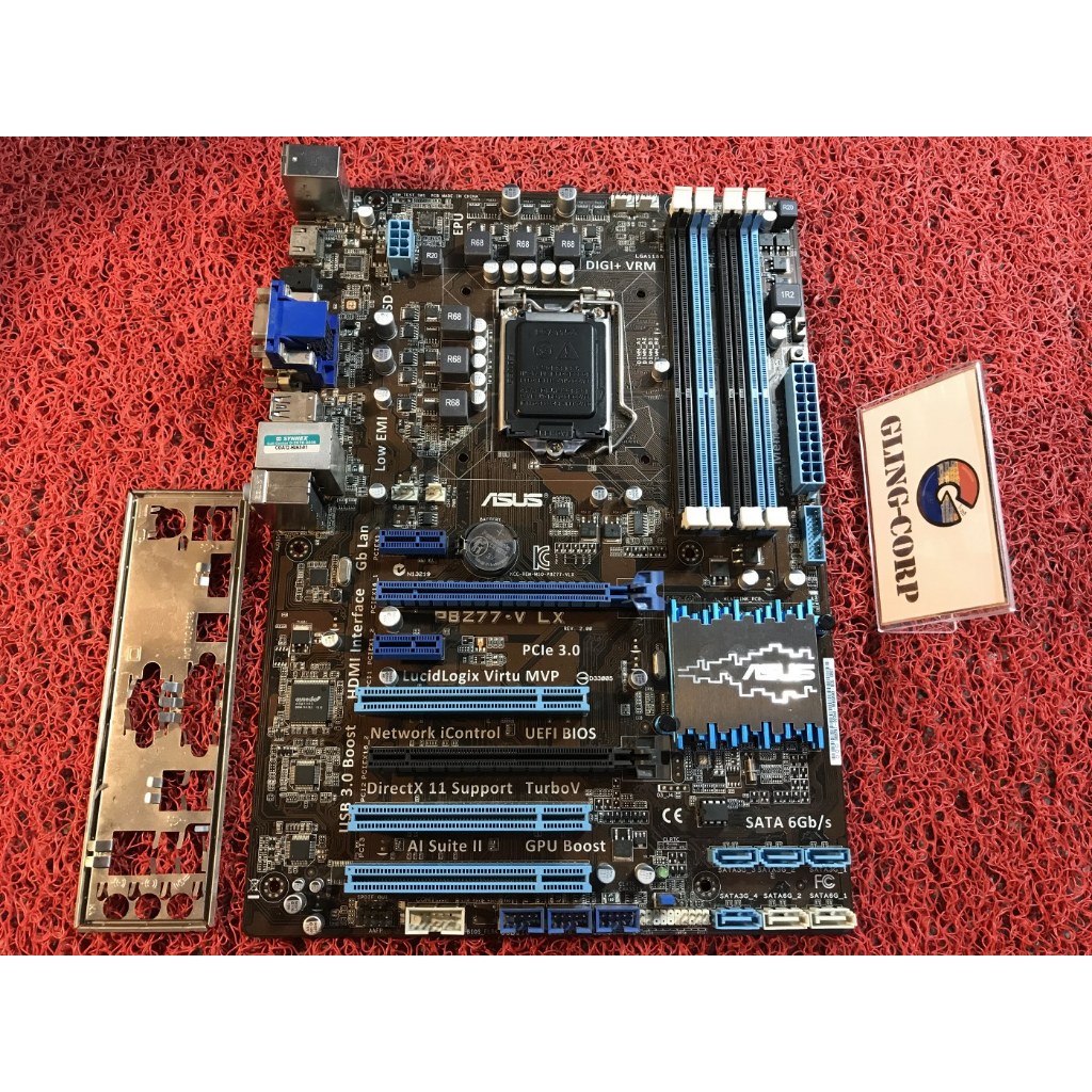 LGA1155 MAINBOARD ASUS RAM 4 SLOT - หลายรุ่น / P8Z77 / P8Z68 / P8P67 ...