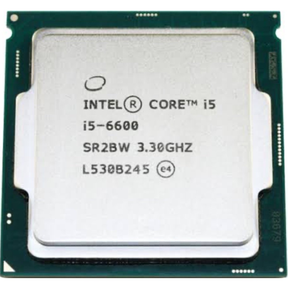 CPU intel i5-6400/ i5-6500/ i5-6600/ i5-7400/ i5-7500/ i5-7600 Socket 1151 ฟรีซิลิโคน1ซอง ...