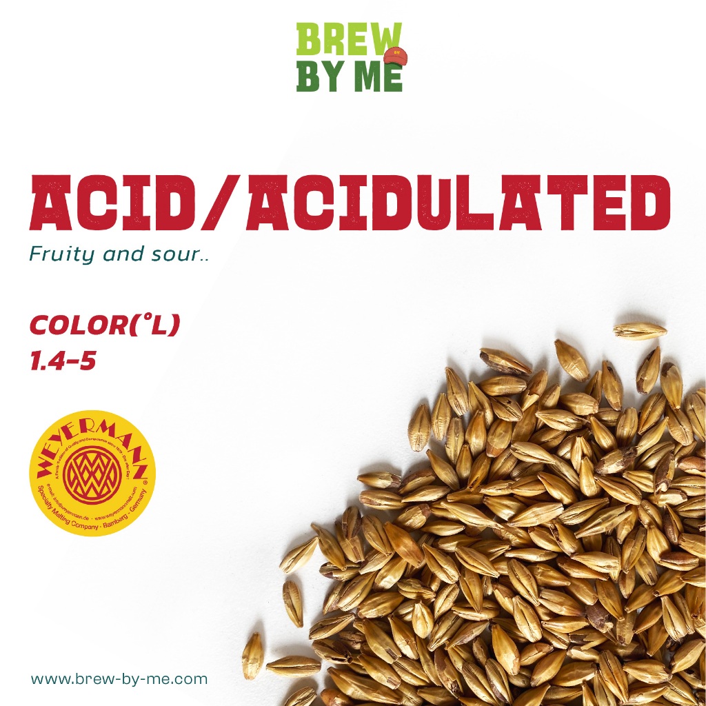 มอลต์ Acid Malt / Acidulated Malt – Weyermann® ทำเบียร์ | Shopee Thailand