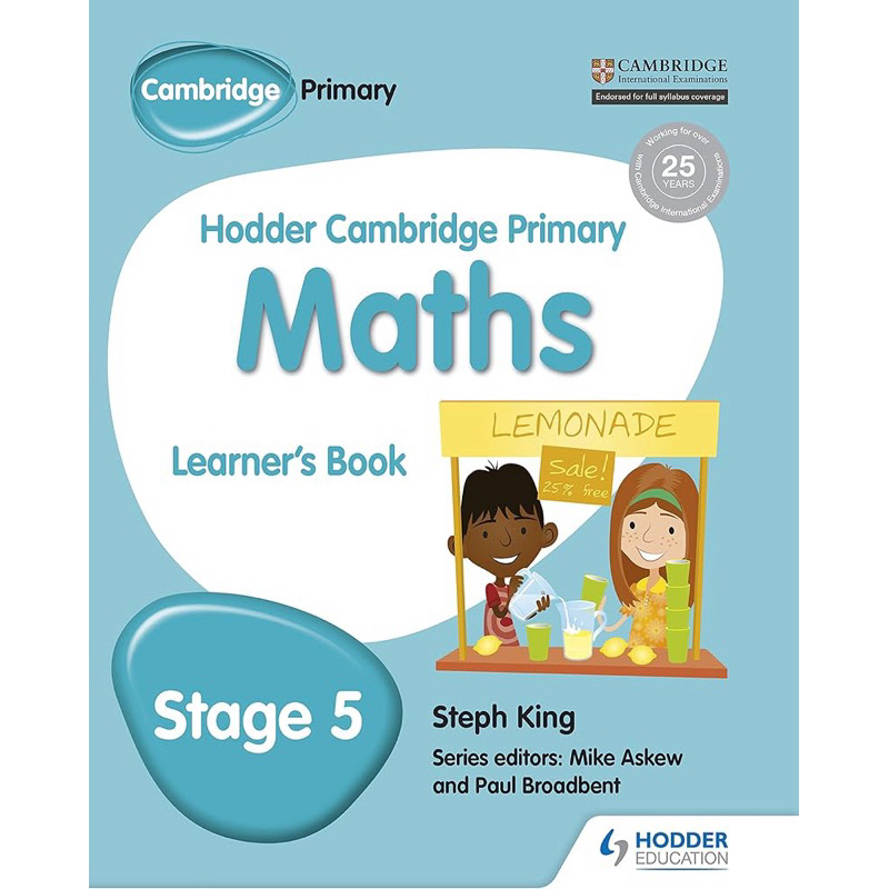 Hodder Cambridge Primary Maths stage 5 | Shopee Thailand