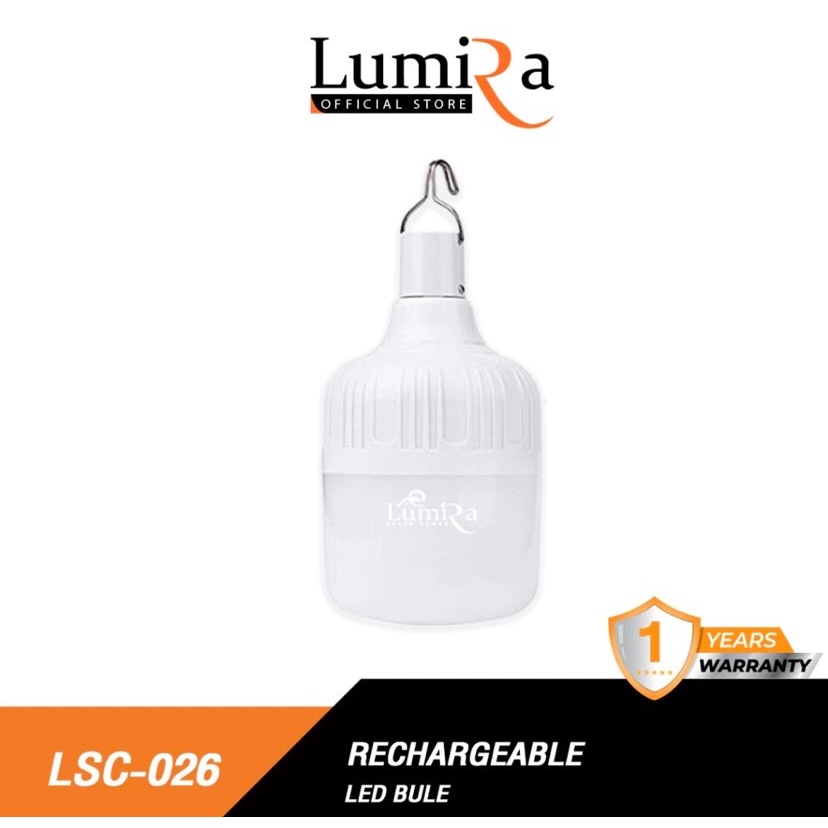 LUMIRA ไฟ LED แคมป์ปิ้ง LSC-026 แสงสีขาว เดย์ไลท์ Daylight 6500 โคมไฟไร้สาย ไฟตุ้ม ไฟแผงลอย ไฟ ...