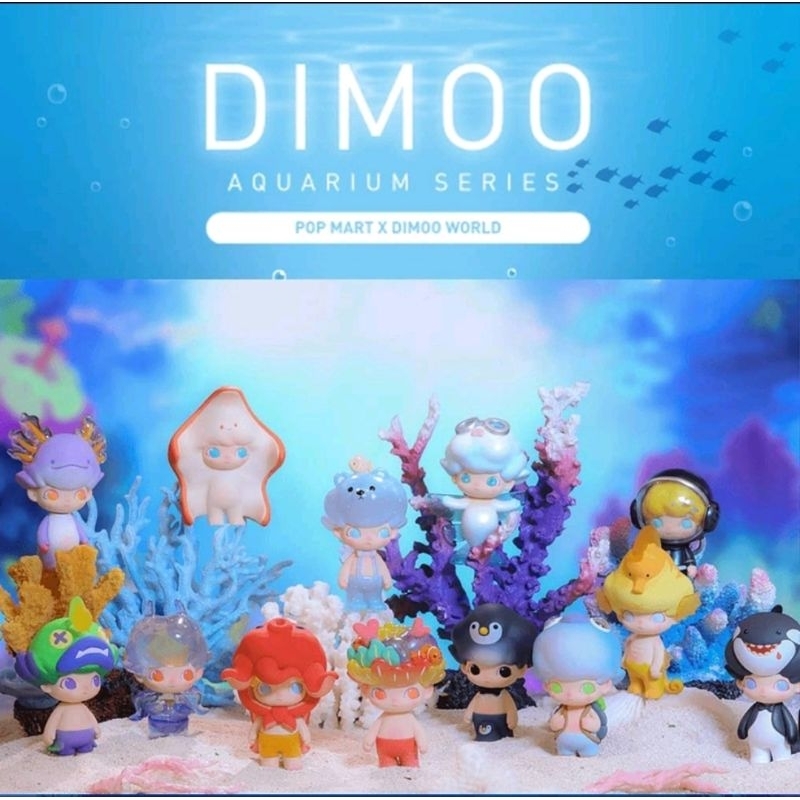 ⭐พร้อมส่ง⭐ POPMART - Dimoo - Aquarium (Art Toy/Designer Toy/Blind Box ...