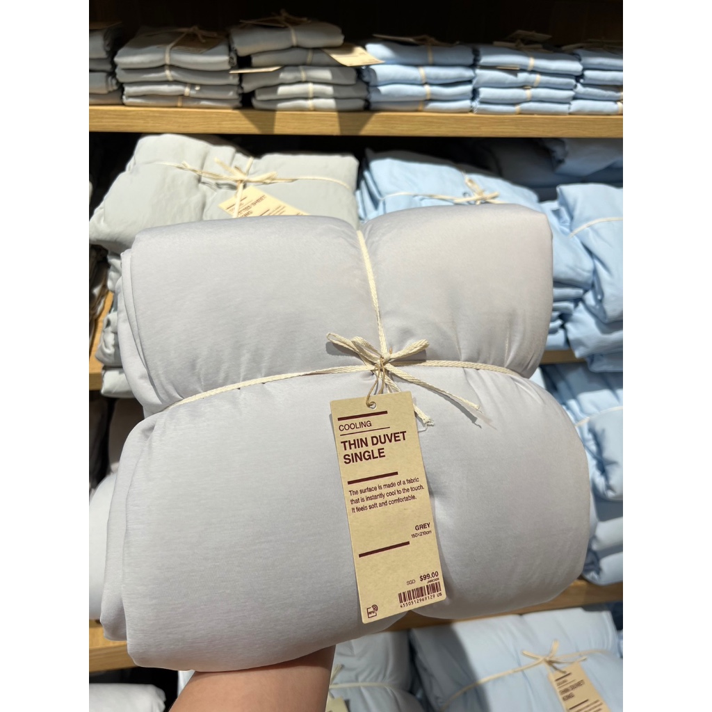 New series !! MUJI Cooling Thin Duvet ผ้าห่มเย็นมูจิ ผ้านวมคูลลิ่งแบบ ...