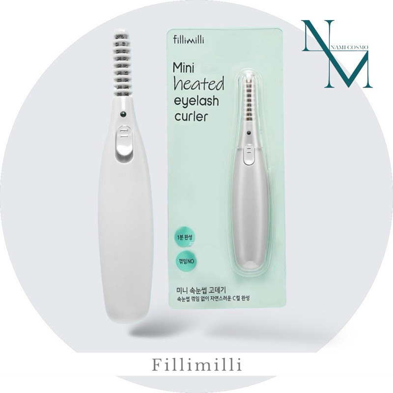 🛒พร้อมส่ง ของแท้ Fillimilli Mini Heated Eyelash Curler | Shopee Thailand