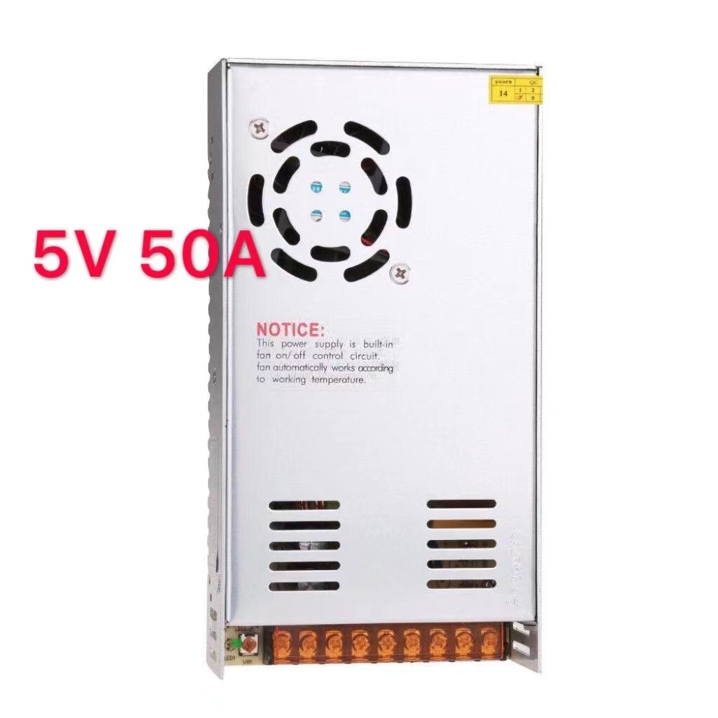 Electric สวิทชิ่ง เพาวเวอร์ ซัพพลาย Switching Power Supply 5V 5A 10A 20A 30A 40A 50A 25W-250W ...