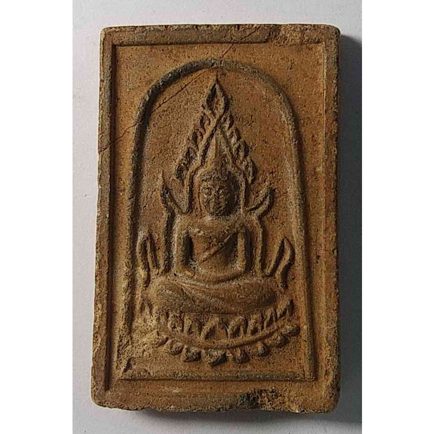 Antig 426/067 พระพุทธชินราชเนื้อดินเผา ไม่ทราบที่ พระชำรุด มีซ่อม | Shopee Thailand