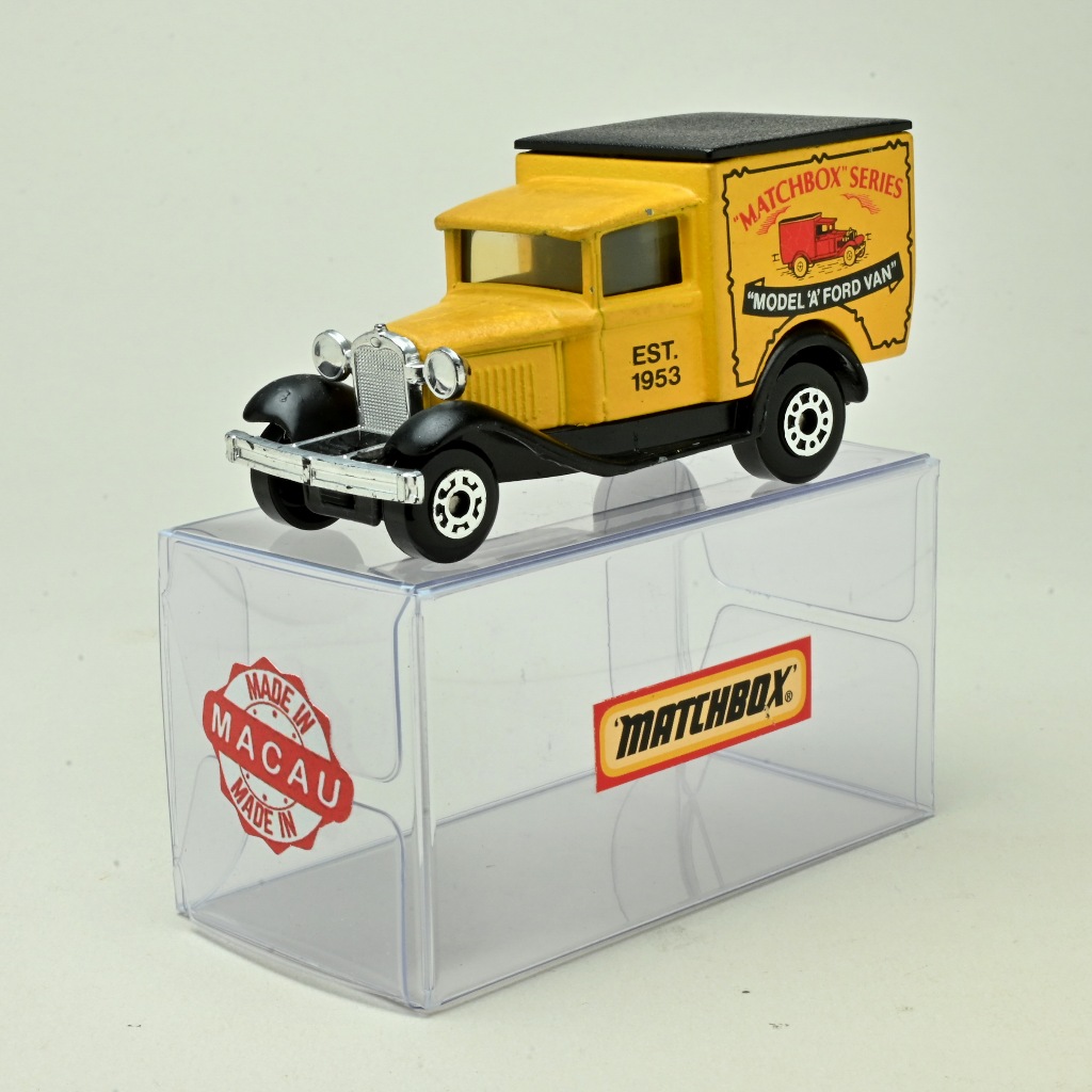 No.2290 โมเดลรถเหล็ก Matchbox Superfast Wheels No.3 Ford Model A Van ...