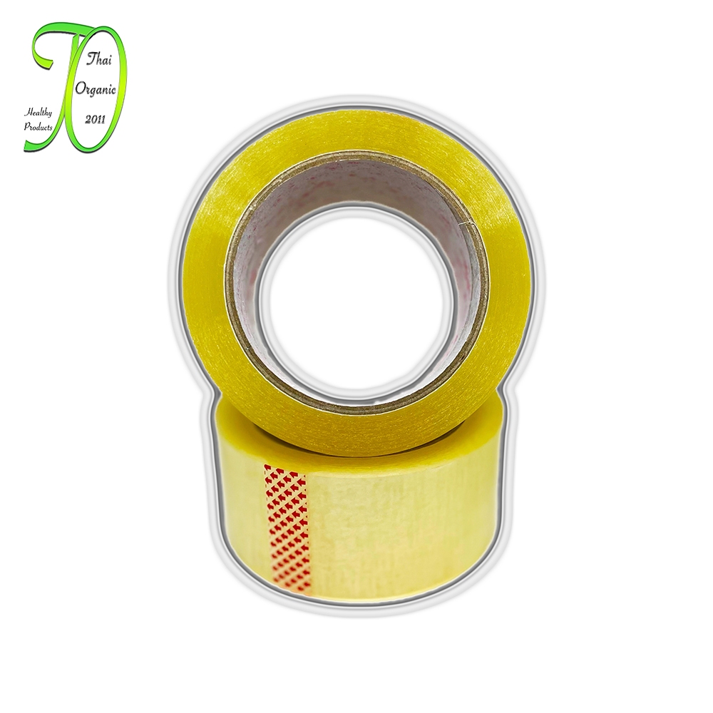 เทปใส เทป 6 ชิ้น pcs Tape Clear 48 mm 100 หลา (yards) 45 ไมครอน ...