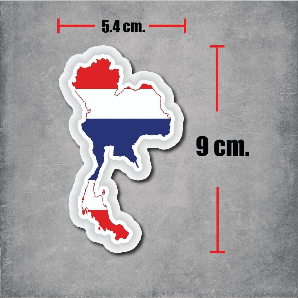 sticker pvc Thailand map สติกเกอร์ แผนที่ประเทศไทย งานพิมพ์ดีที่สุด ...